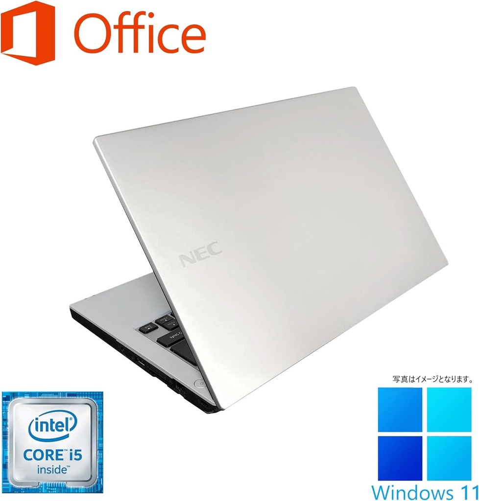 NEC ノートPC VB-1/12.5型/Win 11 Pro/MS Office H&B 2019/Core i5-6200U/WIFI/